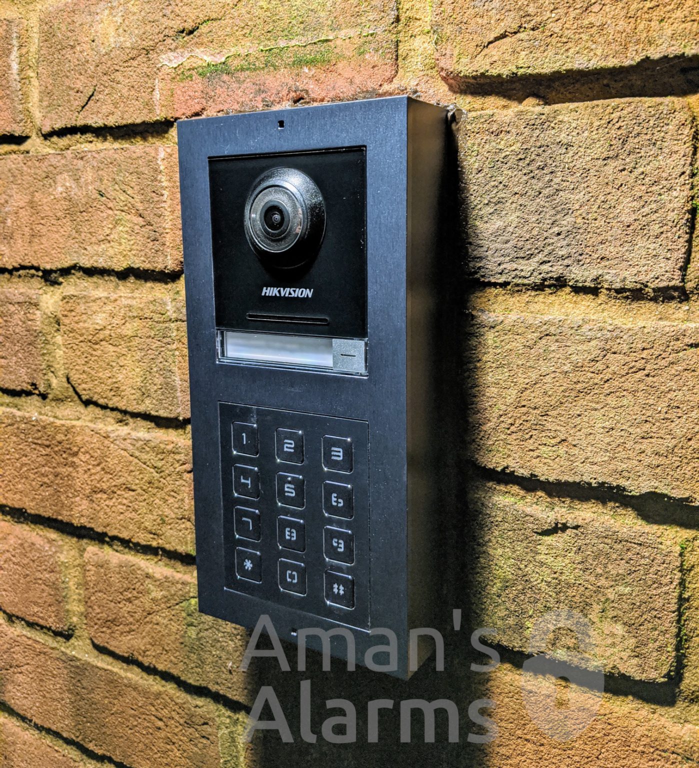 Aman's Alarms – Hikvision 4K CCTV & gate intercom in Balsall Common